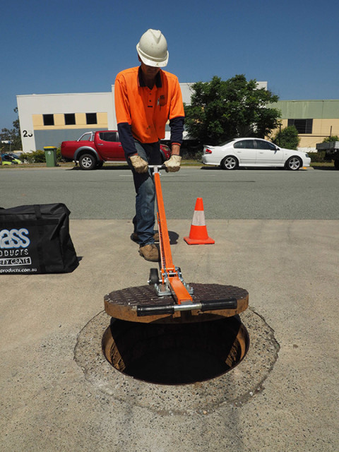 Eliminate the risks involved with manual handling of manhole covers ...
