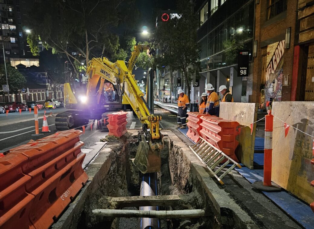 Greater Western Water completes CBD water main upgrade - Utility Magazine
