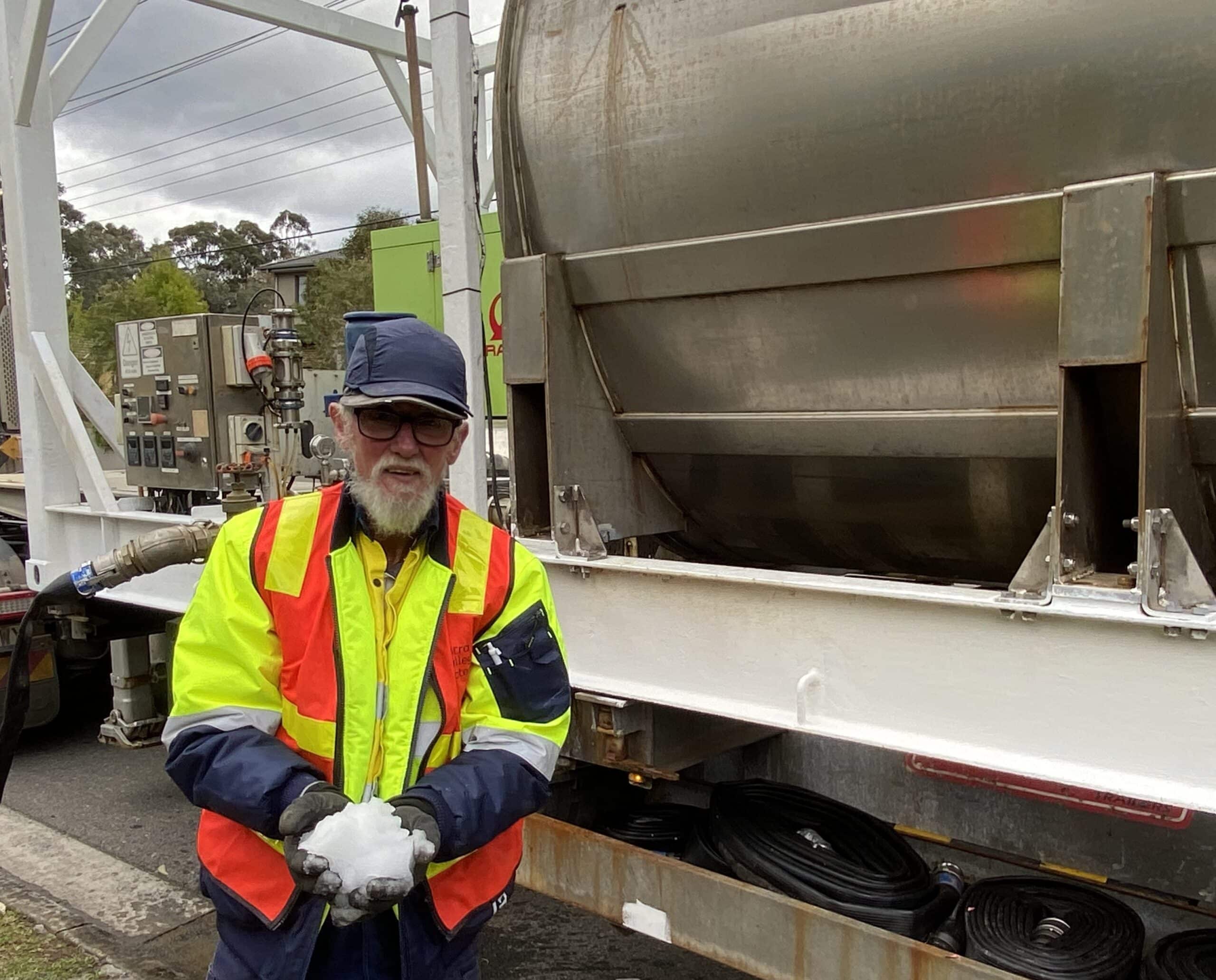 Crushed ice keeps Yarra Valley Water mains clean - Utility Magazine